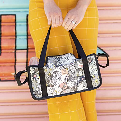 Petunia Pickle Bottom Wander Stroller Caddy | Perfect Baby Caddy to Keep Everything Organized | Multiple Carry Positions - Fits Most Strollers | Disney's Beauty & The Beast - Pop Art Belle