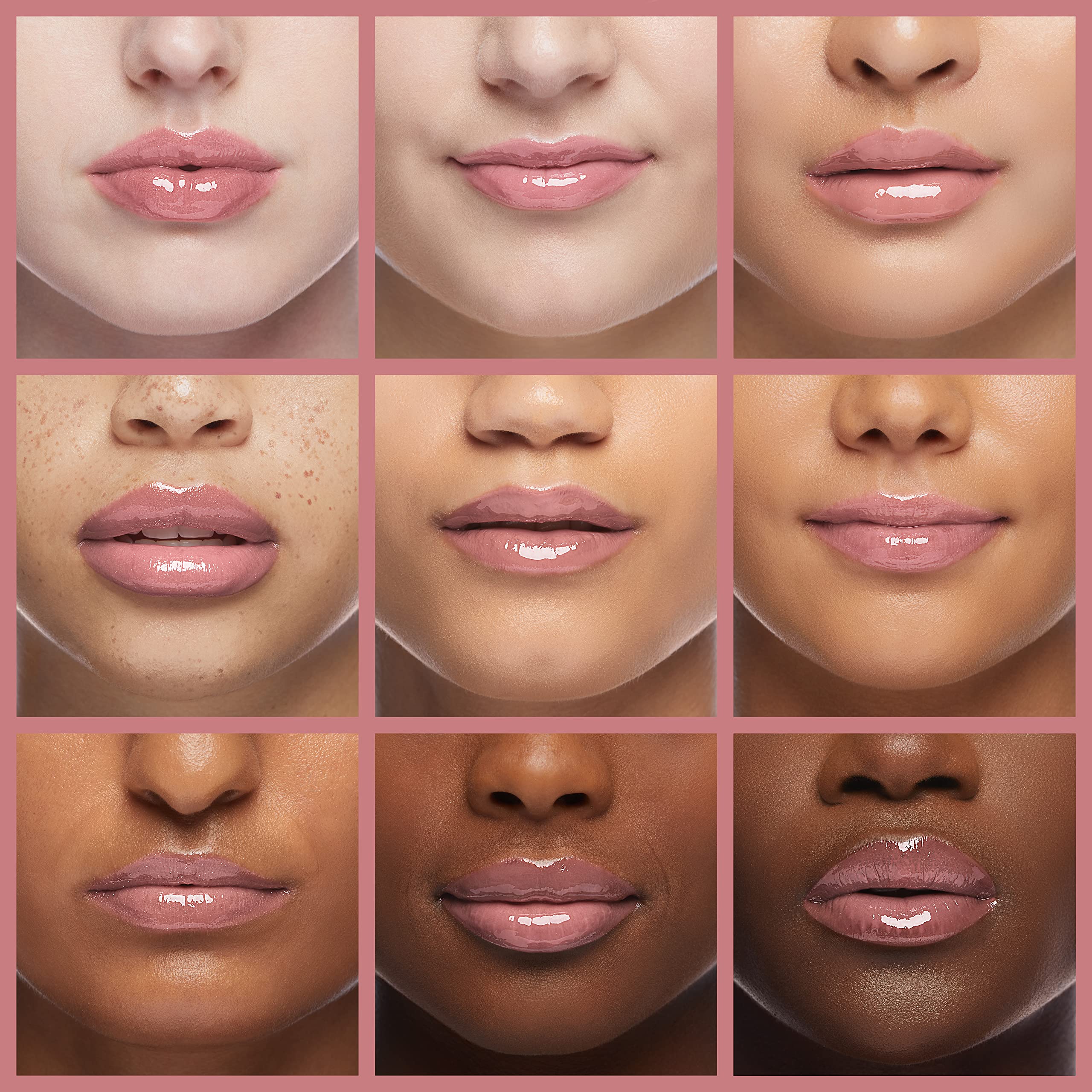 L’Oréal Paris Infallible Pro Gloss Plump Lip Gloss with Hyaluronic Acid, Long Lasting Plumping Shine, Lips Look Instantly Fuller and More Plump, Flush, 0.21 fl. oz.