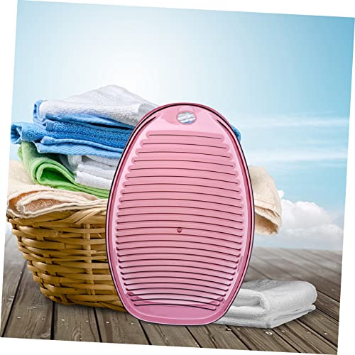 1pc Mini Washboard Wavy Washboard Washboards Hand Washer Tools for Kids Thickened Home Washboard Portable Washboards Laundry Wash Board Plastic Thicken Folding Board Red