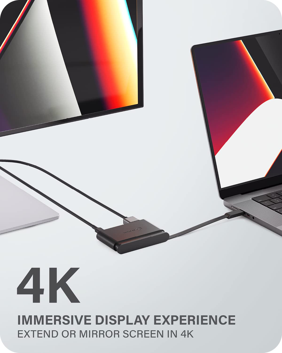 ALOGIC USB C Hub, 100W Laptop Charging, 4K HDMI, Gigabit Ethernet, USB A, USB C, Travel Dock, Compatible with Compatible with MacBook, Surface laptops, XPS and More(Thunderbolt 3 Compatible)