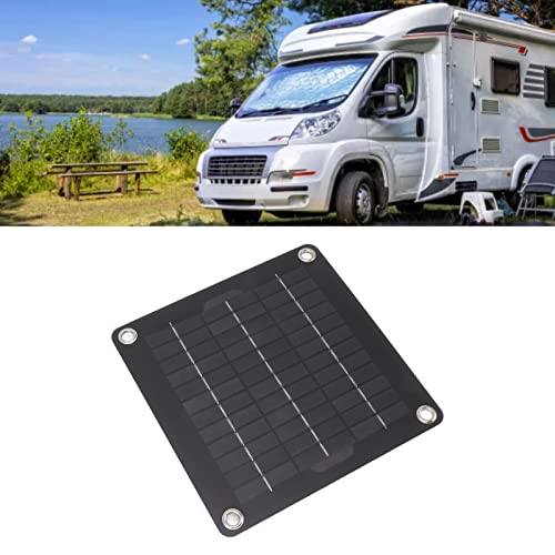 10W Portable Solar Panel Kit 12V Solar Battery Charger Maintainer for Car Motorcycle Tractor