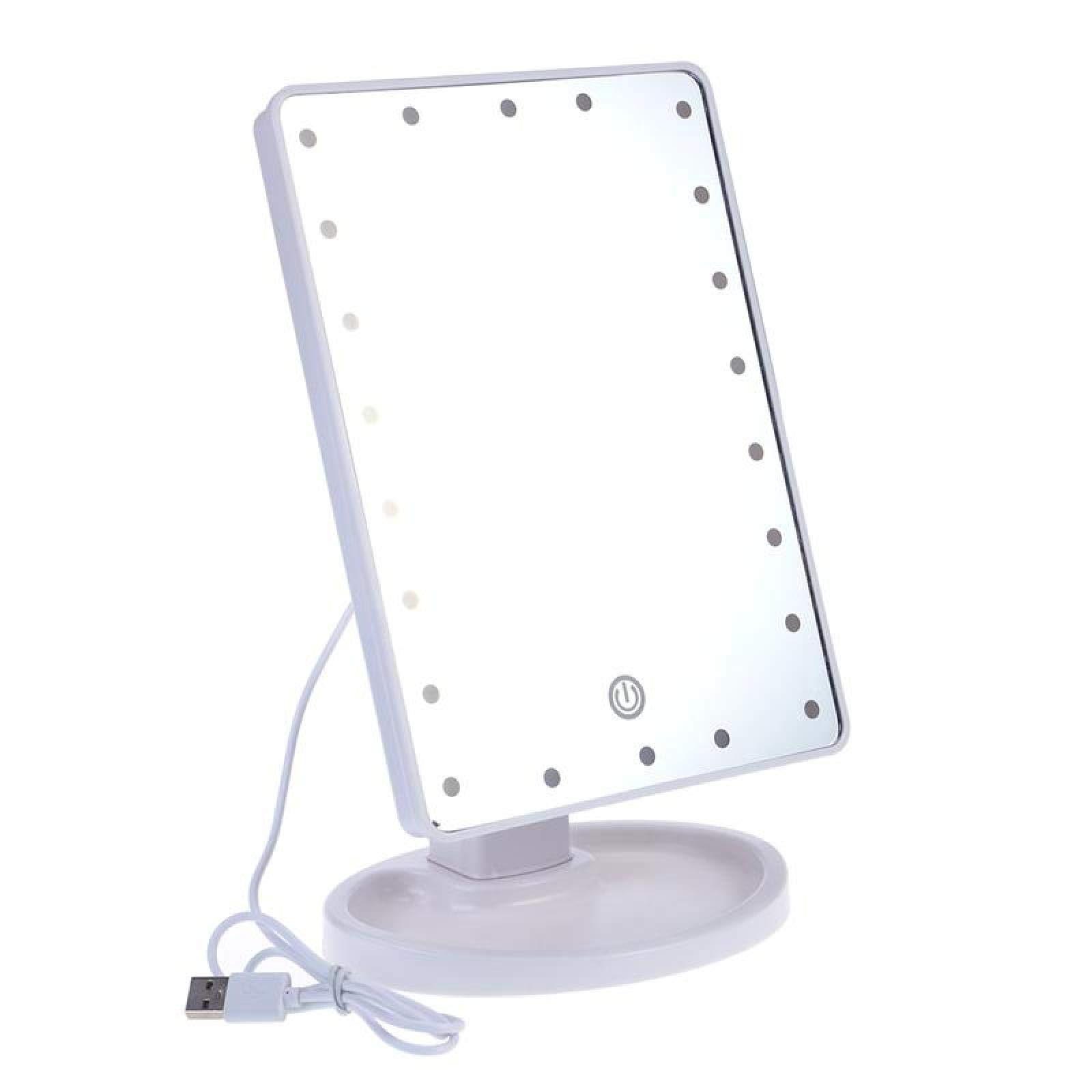 FQYYDD Illuminated Makeup Mirror Led Touchscreen Lighting Makeup Mirrors Are Light-Adjustable