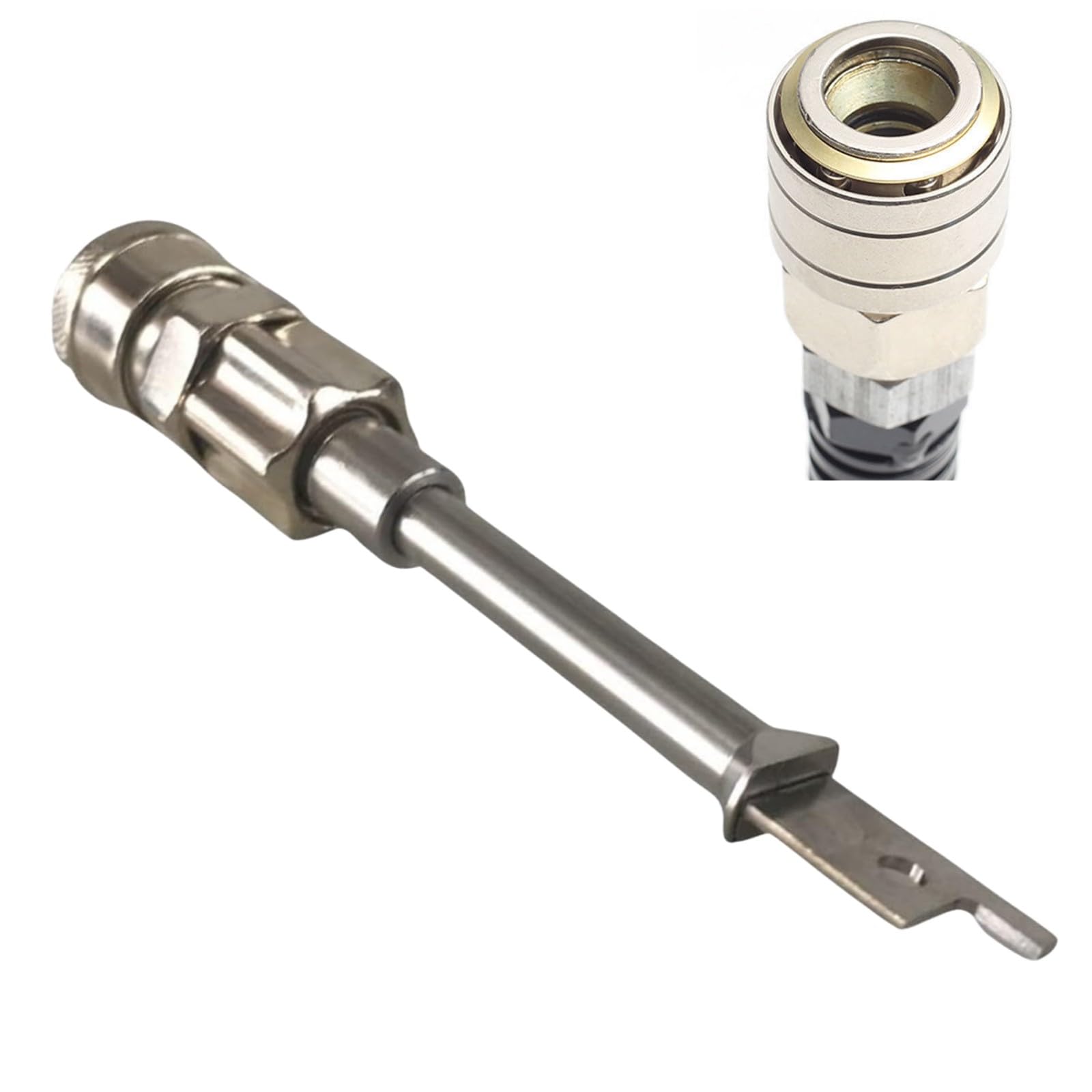 1x New DIY Attachments Reciprocating Saw Adapter Connector Reciprocating Saws Machines Accessories with Quick Air Connector