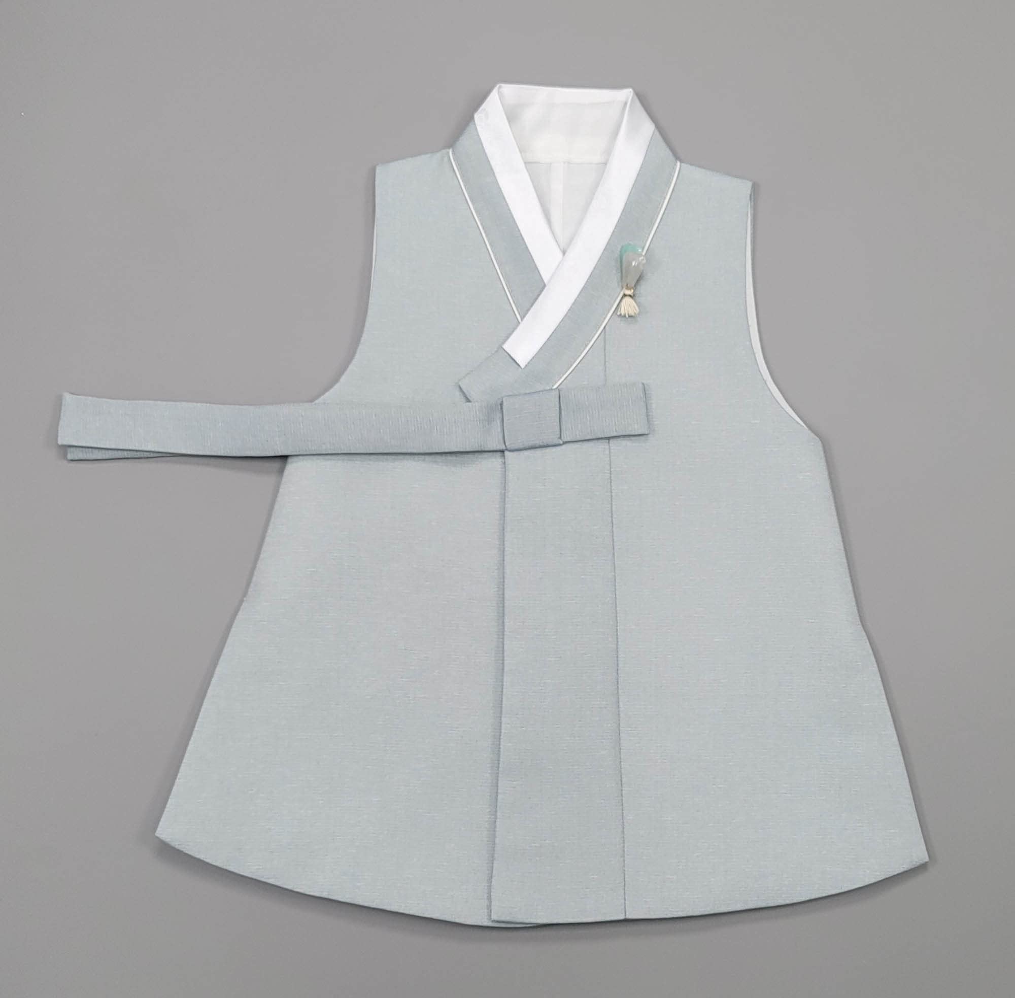 Boy Baby Hanbok Set Korea Traditional Dol Party Celebrations Mint oob02 (1 Age Set)