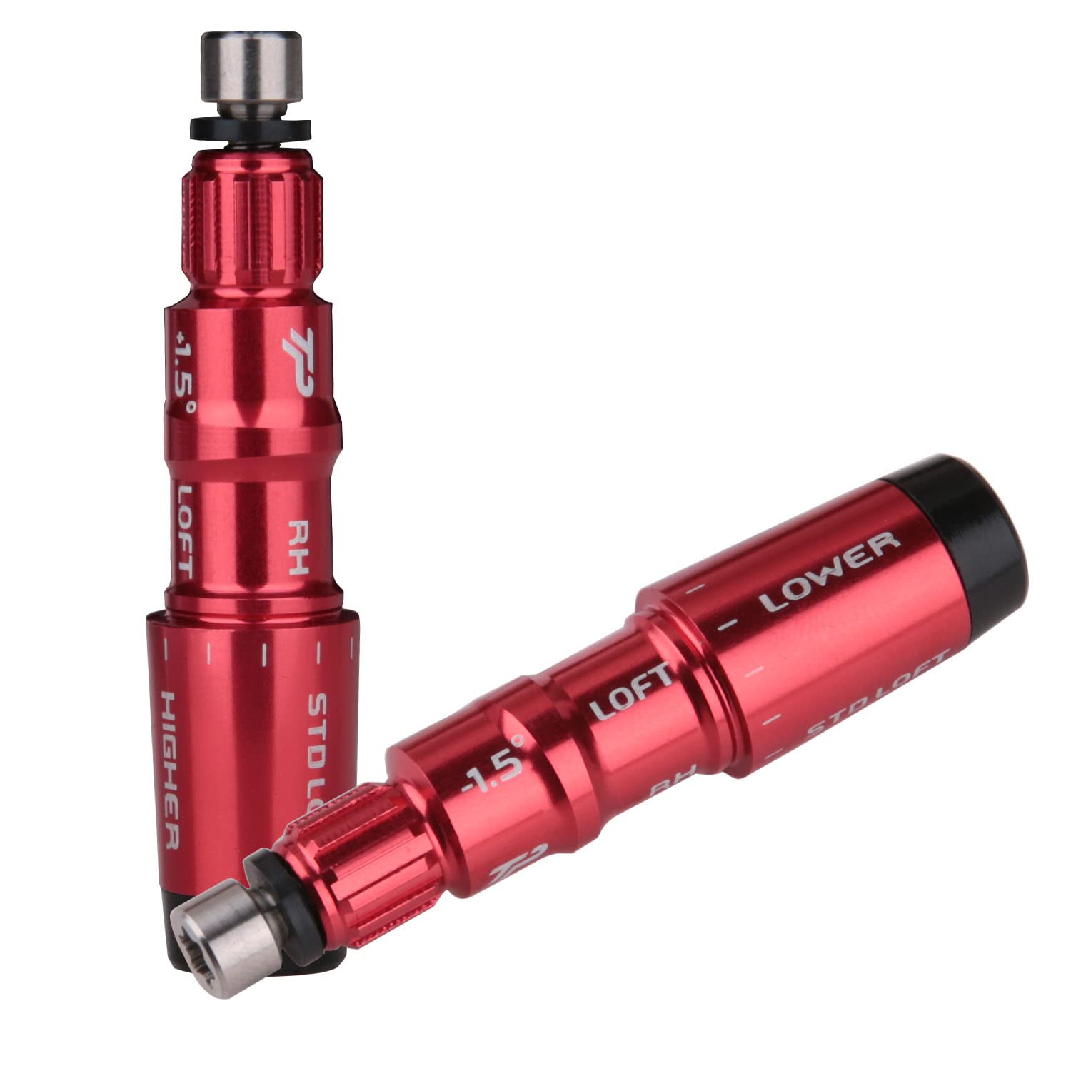 1pc RH 1.5 Degree Red Golf Shaft Sleeve Adapter Compatible with Taylormade SIM M6 M5 M4 M3 SIM MAX Tour Issue Driver Fairway Wood Tip .335