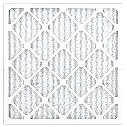 AIRx ALLERGY 20x20x1 MERV 11 Pleated Air Filter - Made in the USA - Box of 6 , White