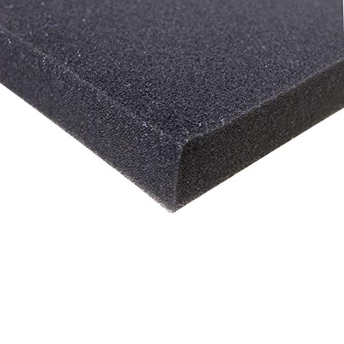 AQUANEAT Aquarium Bio Sponge Sheet Filter Media Pad Open Cell Foam Cut-to-fit Matten Filter Fish Tank Sump Divider 23.6" (Fine)