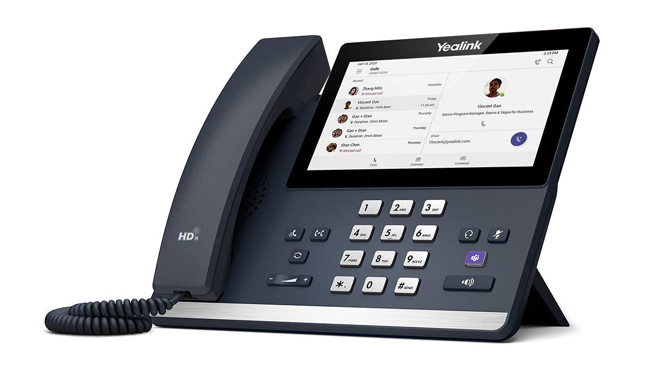 YEALINK MP56 TEAMS EDITION IP PHONE- 7" MULTI-TOUCH SCREEN - ANDROID 9 OS - POE (MP56-TEAMS) NEW OPEN BOX