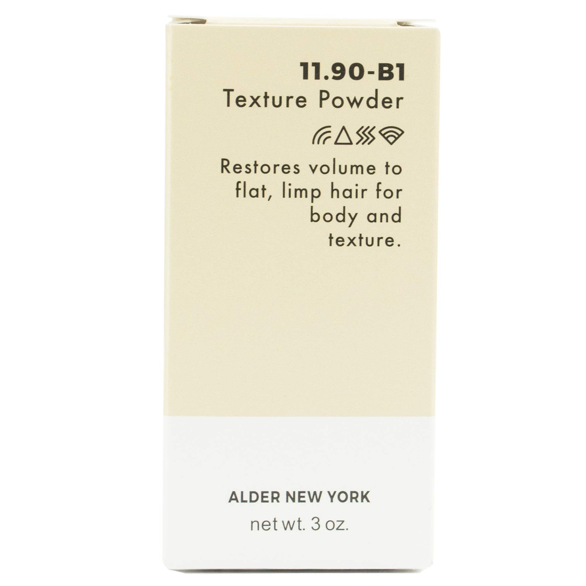 Alder New York Texture Powder- Restores Volume to Flat, Limp Hair for Body & Texture