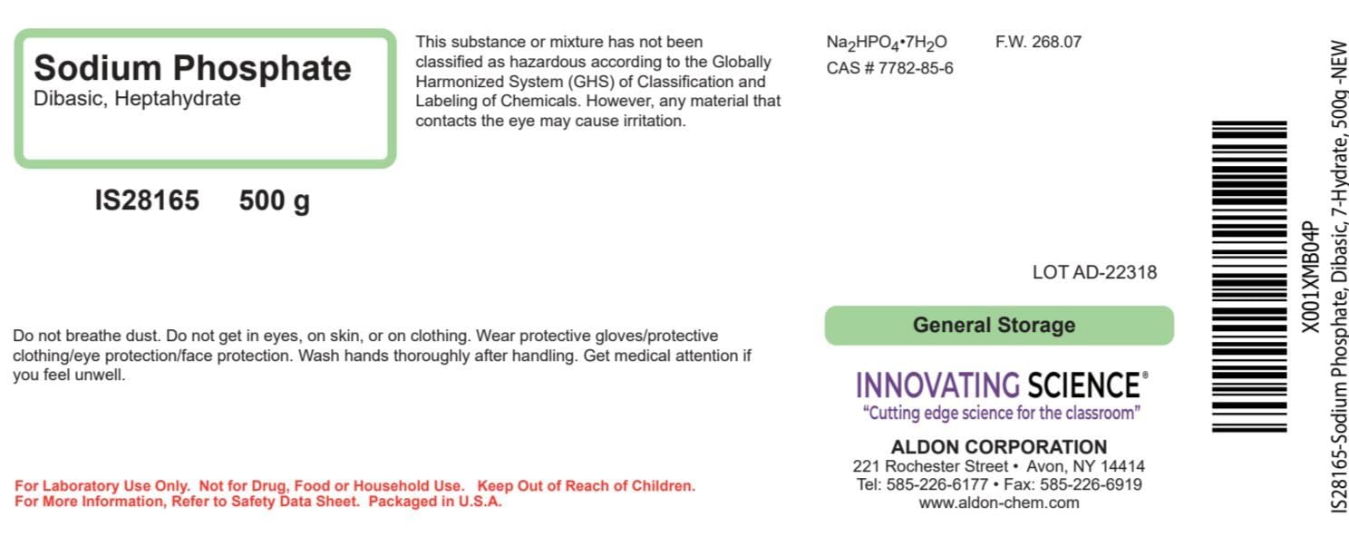 ALDON Innovating Science Sodium Phosphate, Dibasic, 7-Hydrate, 500g - The Curated Chemical Collection