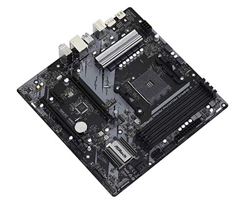ASRock AM4 AMD B550 SATA 6Gb/s Micro ATX AMD Motherboard Model B550M Phantom Gaming 4