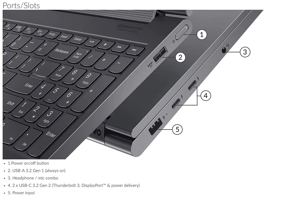 Lenovo 2021 Yoga 9i 2-in-1 15.6", Intel Core i7-10750H, UHD 4K (3840x2160) IPS Touchscreen Display 500 nits, NVIDIA GeForce GTX 1650 Ti, 16 GB DDR4 RAM,1TB SSD, Active Pen Plus, Win 10 - Slate Gray