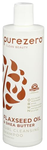 PUREZERO Curl Cleansing Shampoo, 12 FZ