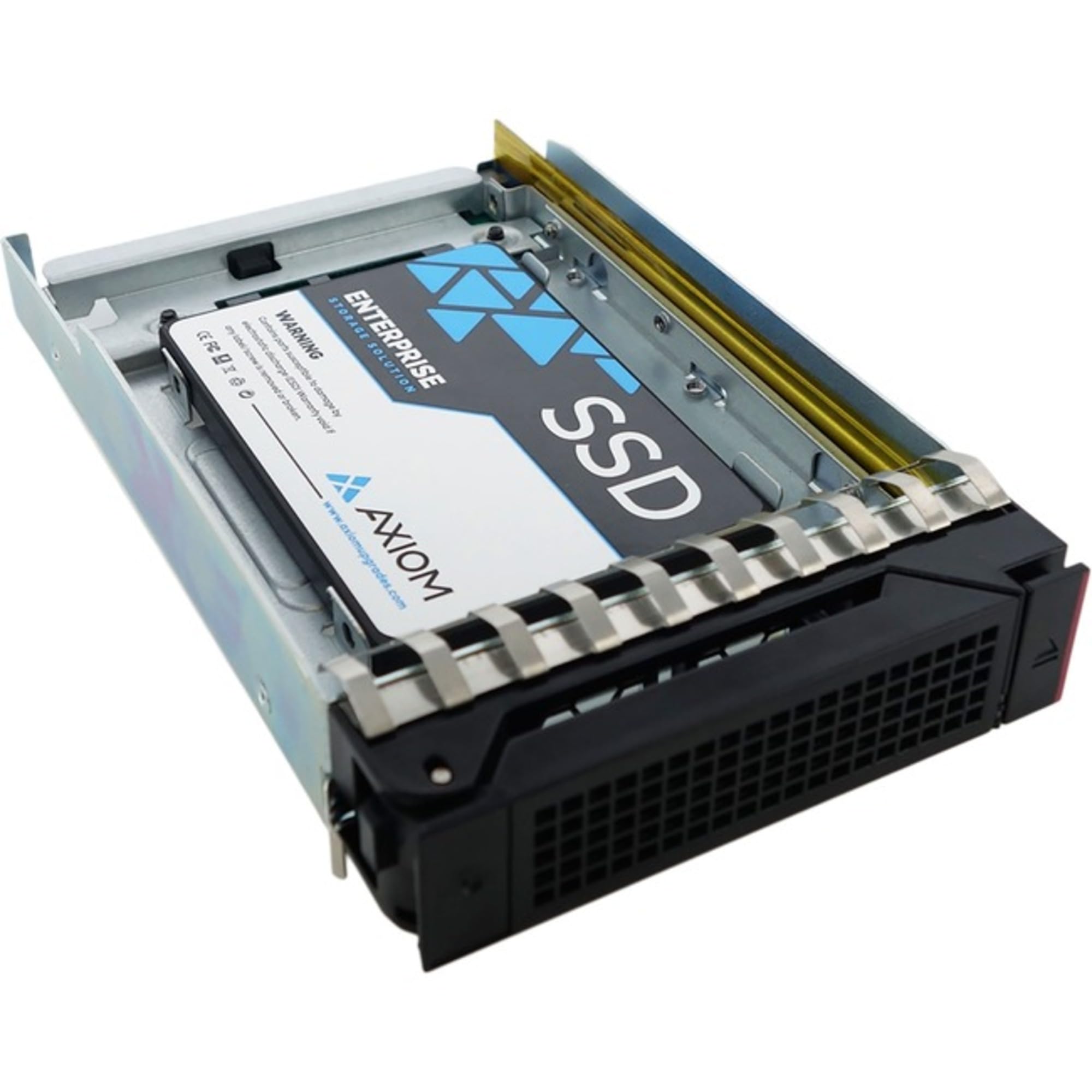 Axiom SSDEV10LD1T9-AX Enterprise Value EV100 - Solid State Drive - encrypted - 1.92 TB - hot-swap - 2.5 inch (in 3.5 inch Carrier) - SATA 6Gb/s - 256-bit AES