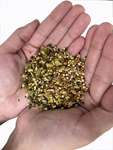 Birds LOVE All Natural Garden Blend Bird Food for Small Birds - Lovebirds, Cockatiels, Parakeets and Parrotlets 2lb