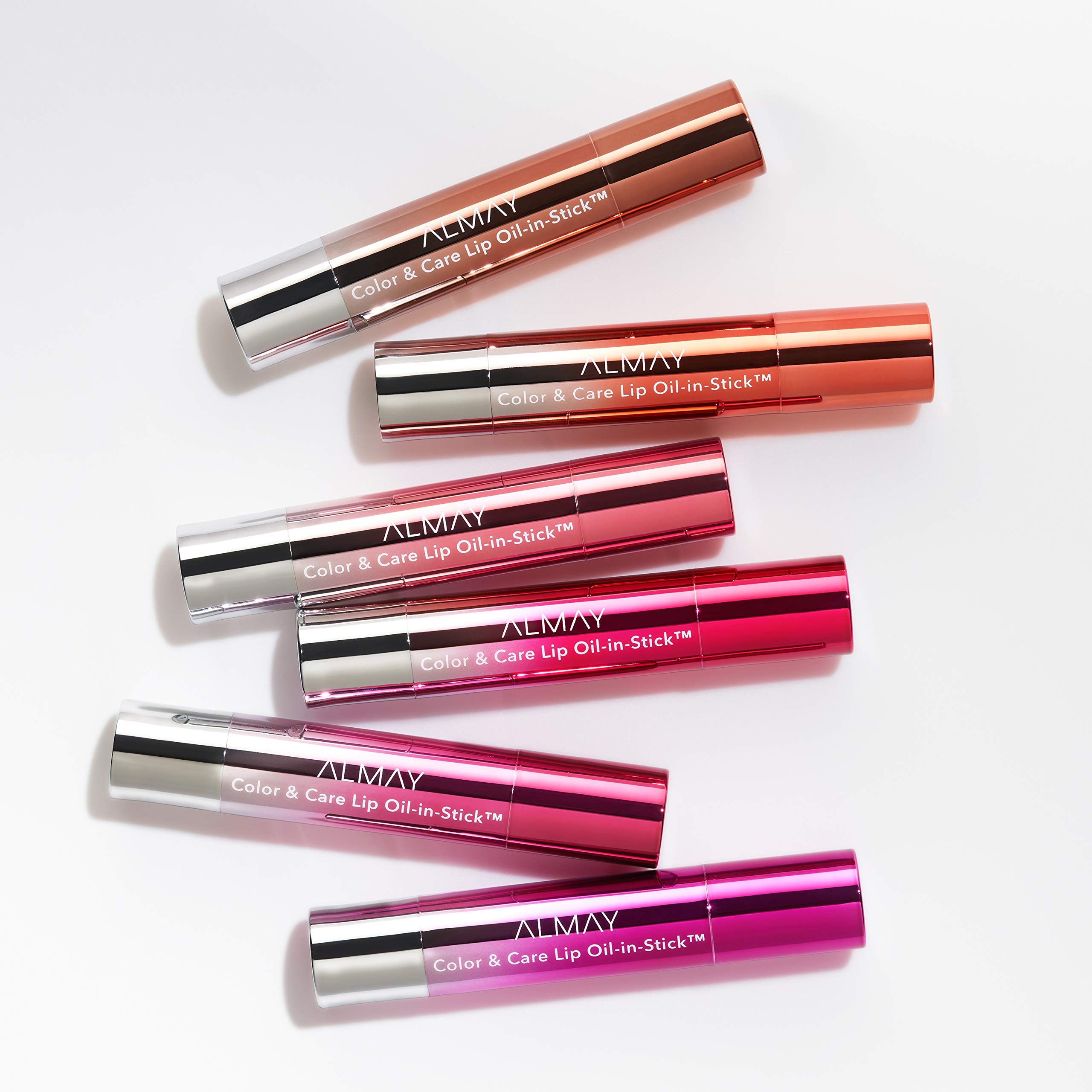 Almay Lip Oil, Hydrating Lip Color Makeup, Hypoallergenic, 110 Sugar Plum, 0.09 Oz