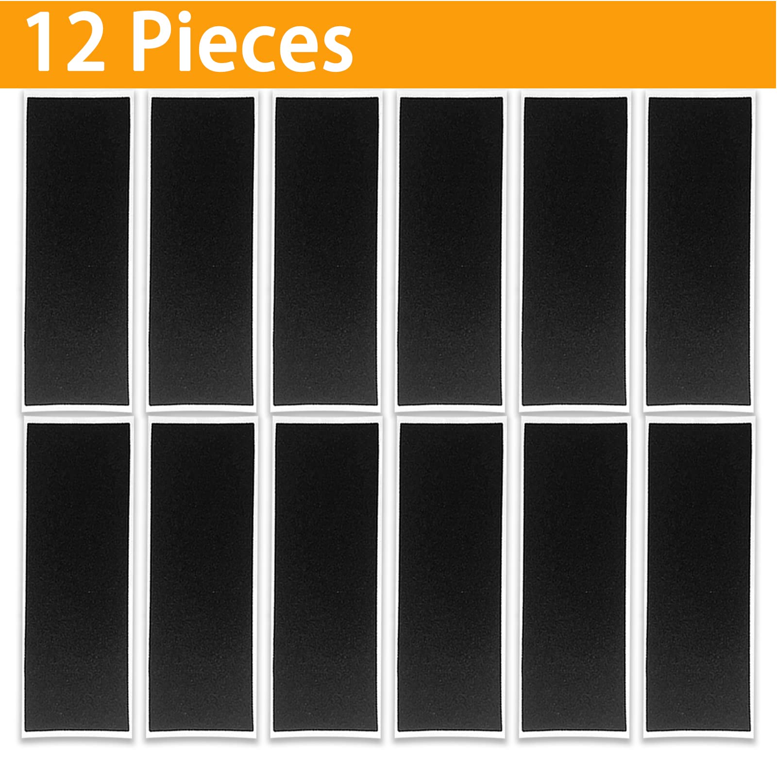 12Pcs Fingerboard Foam Grip Tape, 38 x110mm Foam Grip Tape for Fingerboards, Fingerboard Grip Tape,(12)