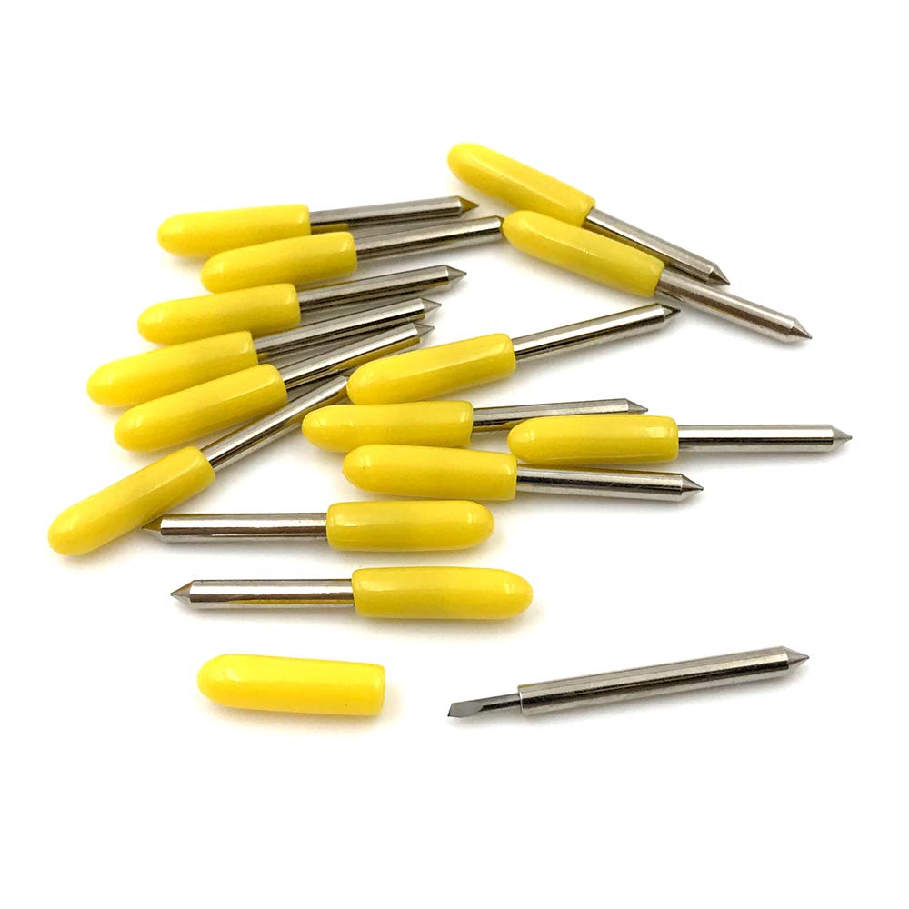 15pcs 30 Degree Vinyl Cutting Plotter Blades for Roland Machine+ Roland Blade Holder …