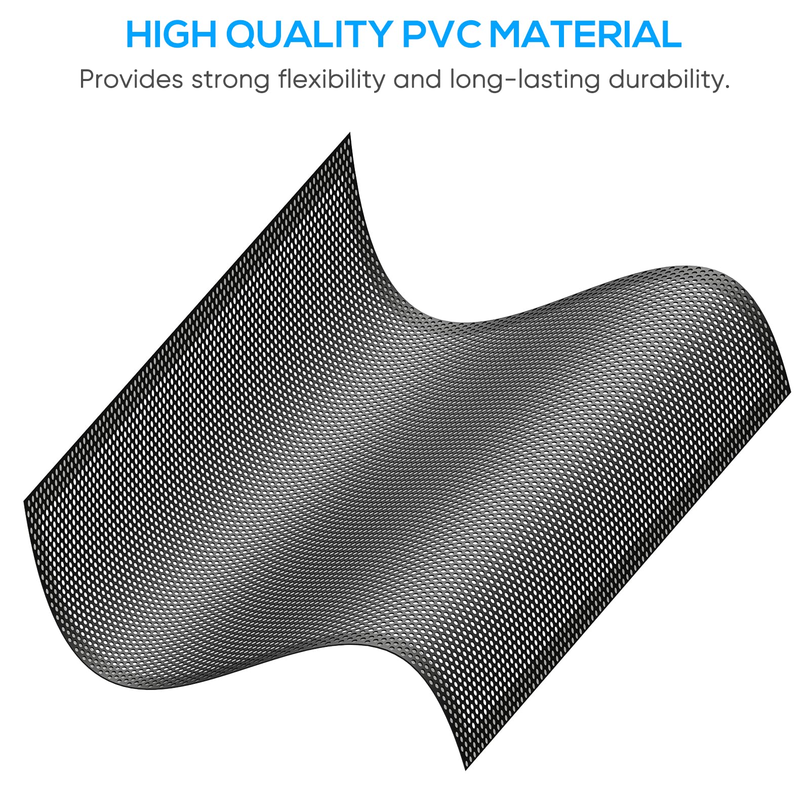 2 Pack Dust Filter Cover for Xbox Series X with Rubber Dust Plugs and Joystick Thumb Grips, YUANHOT Accessories Top Case Vent Dust Proof Filter Cover