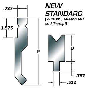 Versatility - 4 Drawer Press Brake Cabinet for Wila NS (New Standard), Wilson WT, and Trumpf Style Tooling, VT-23400