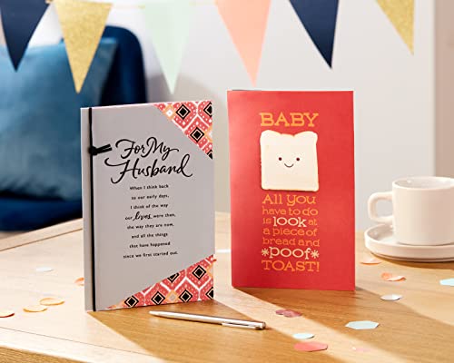 American Greetings Funny Romantic Birthday Card (Toast)