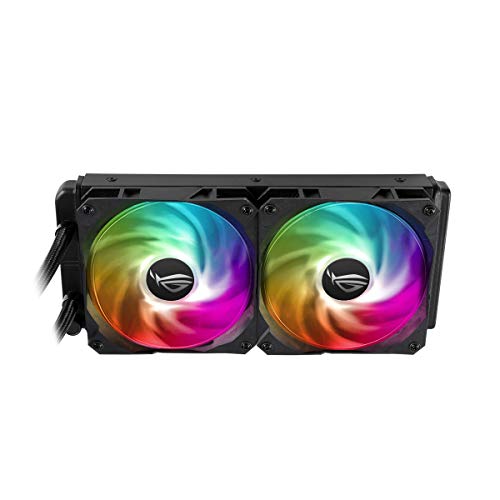 ASUS ROG Strix LC AMD Radeon™ RX 6800 XT OC Edition Gaming Graphics Card (PCIe 4.0, 16GB GDDR6, HDMI 2.1, DisplayPort 1.4a, Full-Coverage Cold Plate, 240mm Radiator, 600mm tubing, GPU Tweak II)