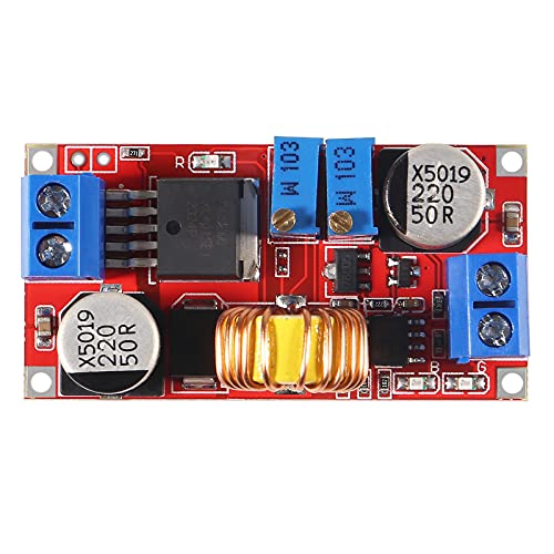 Dorhea 10PCS XL4015 5A DC to DC CC CV Step Down Charging Board Lithium Battery Buck Converter Charger Adjustable Power Supply Module Lithium Charger Module
