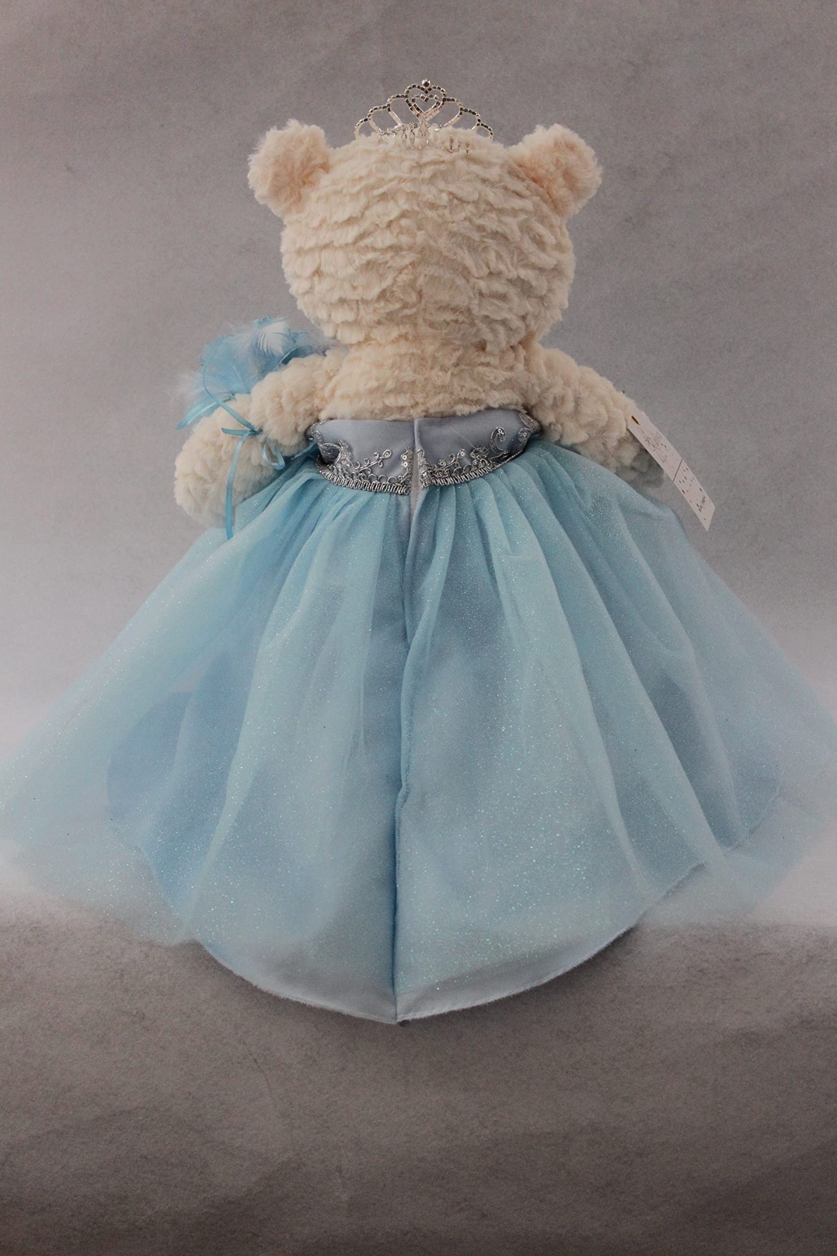 20" Quince Anos Quinceanera Last Doll Teddy Bear with Dress (Centerpiece) ~ B16631-4 Baby Blue