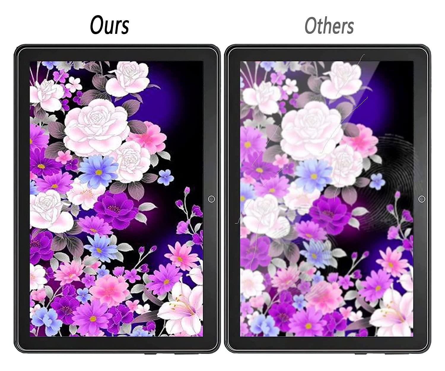 Macoku [2-Pack] Screen Protector for All New HD 10 2021 Release(11th Gen Tablet) Latest Model 1080P 10.1" Bubble-Free Tempered Glass, Full HD, 9H Hardness, Easy to Install