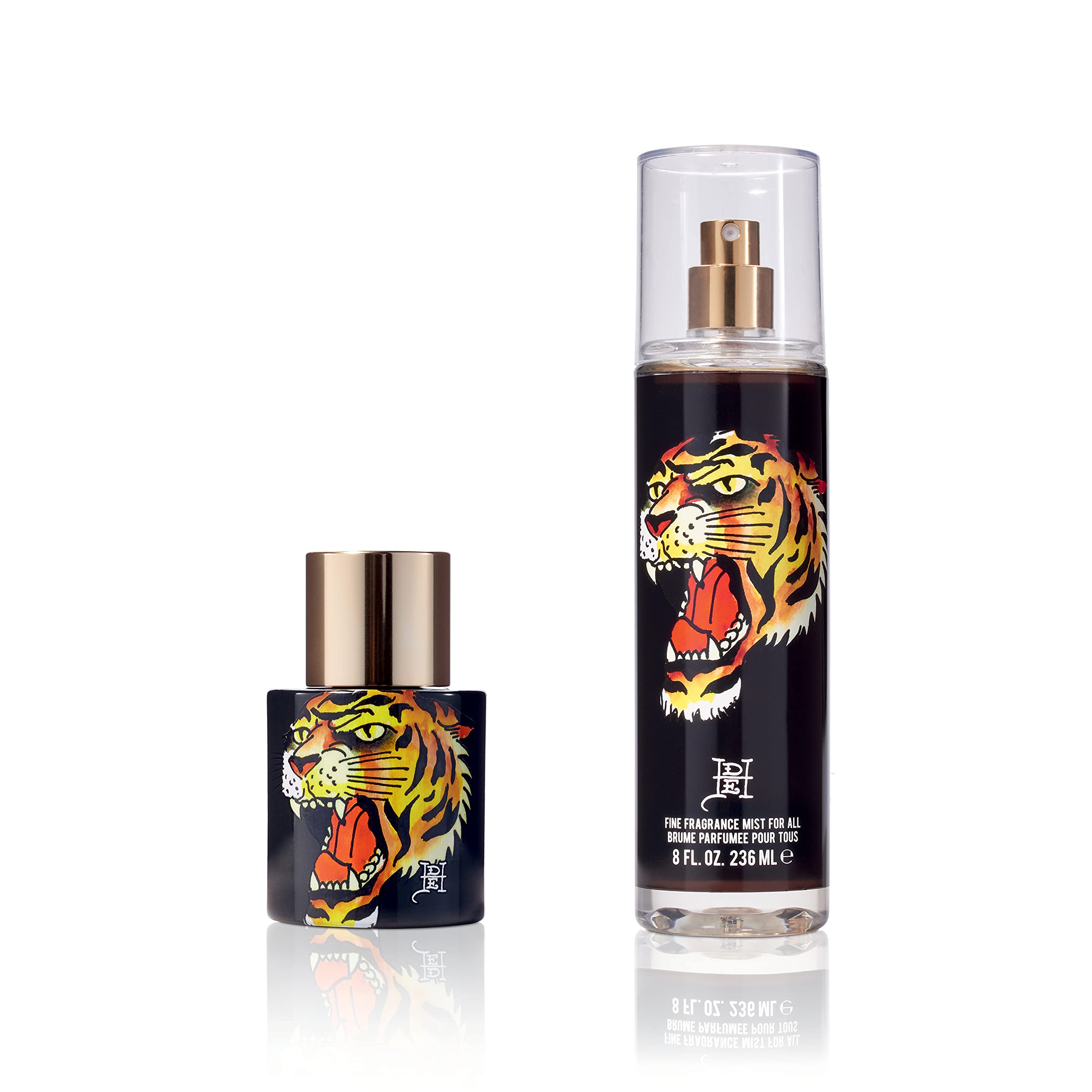 Fragrance Mist by Ed Hardy, Body Spray for Men & Women, Tiger Ink, 8 Fl. Oz