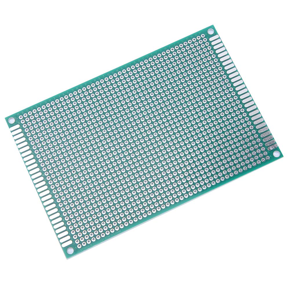 FTVOGUE 10pcs PCB Board 8x12cm, Double Side Prototype Experimental Development Plate,Development Kits and Boards