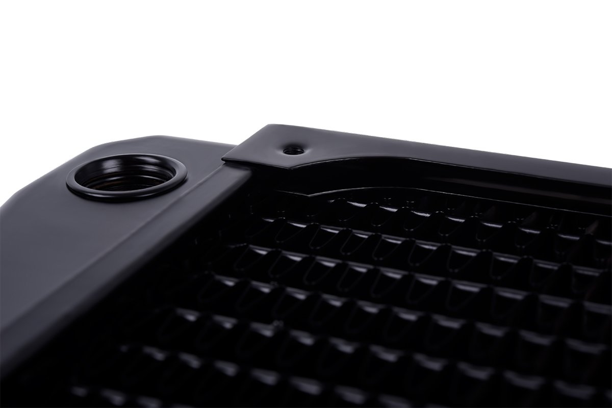 Alphacool NexXxos ST30 Full Copper X-Flow Radiator360, 120mm x 3, Triple Fan, Black