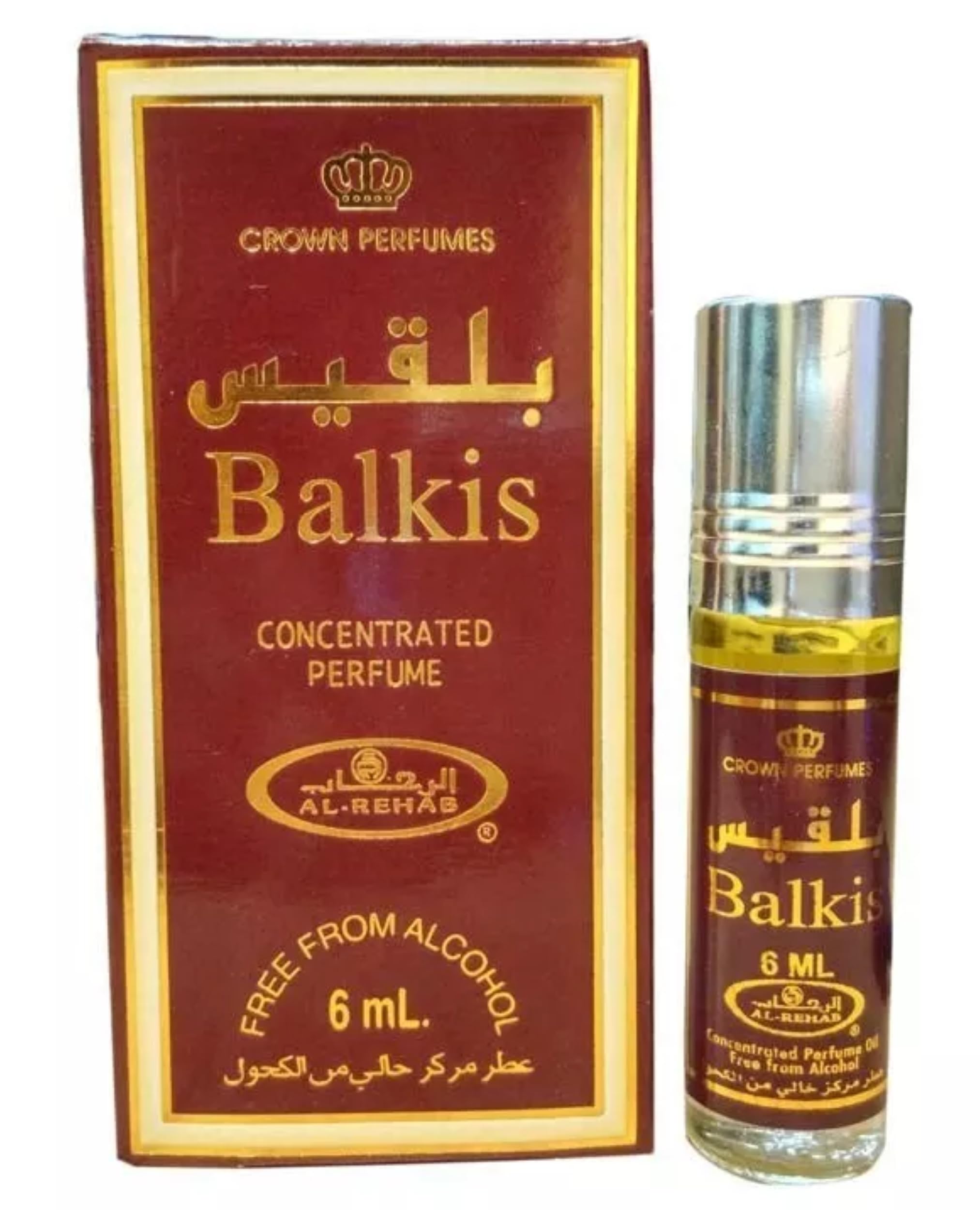 Al-Rehab Balkis Concentrated Perfume Oil, 0.2 Ounce / 6ml