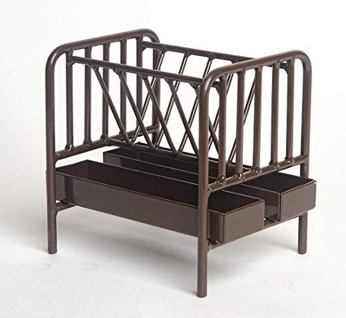 Little Buster Toys Pasture Horse Feeder - Brown