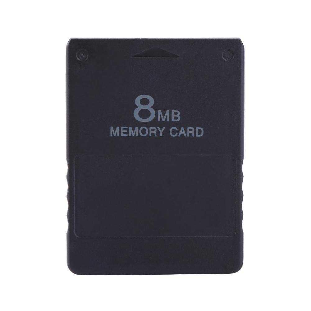 8M 2 Memory Card, 8M Memory Card High Speed for PS2 Console Games Accessories(8 M)