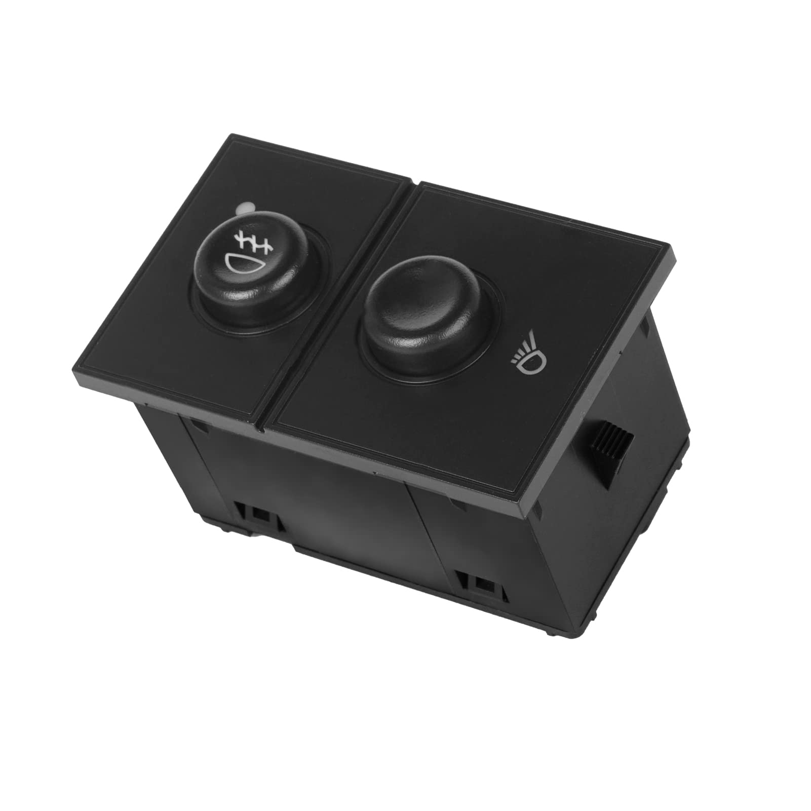 15143597 Cargo and Fog Lamp Switch Replacement for 2003-2007 GMC Sierra 1500 2500 3500 | Chevrolet Silverado 1500 2500 3500, 2003-2006 Cadillac Escalade EXT, Replace# 1S14820,15076588