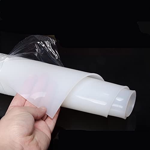 1pc Silicone Sheeting Translucent Silicone Rubber Sheet 3mm For Vacuum Press Oven Heat Resistant Silicone Matt (Size : 500x500x3mm)