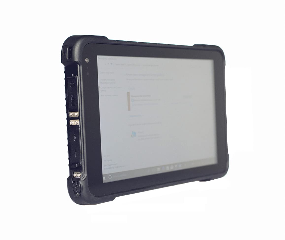 Vanquisher 8-Inch Windows 10 Rugged Field Tablet IP67 Waterproof 4G LTE, MIL-STD-810G for Enterprise Mobile Work Black