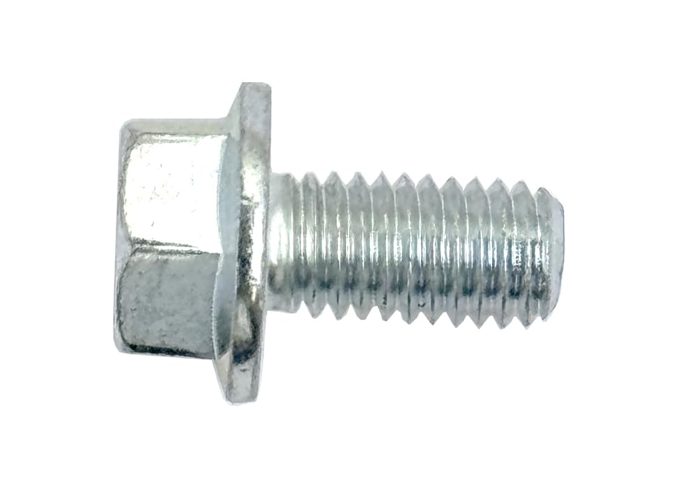 AMZ Clips And Fasteners (25) M8-1.25 x 16mm JIS Hex Head Flange Bolt - Small Head, Class 10.9 Zinc