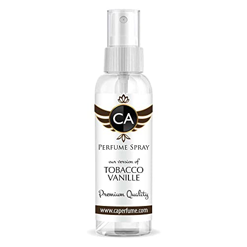 CA Perfume Impression of Tobacco Vanilla for Man Travel Size Sample Fragrance Eau de Parfum Sprayer ( 2 Fl Oz/ 60 ml )