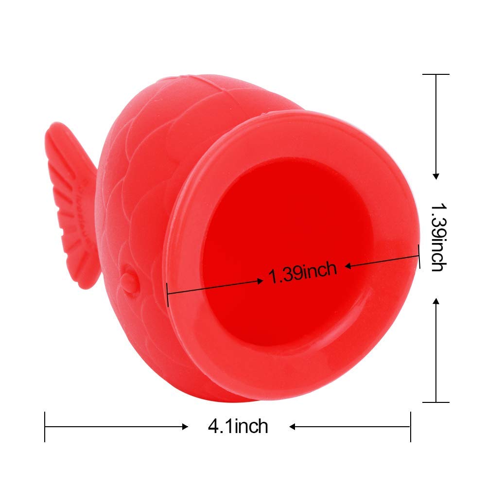 Lips Enhancer Plumper Device Lips Silicone Fish Shape Natural Pout Mouth Tool Sexy Lip Mouth Lip Plumper Device Lip Filler Beauty Pump