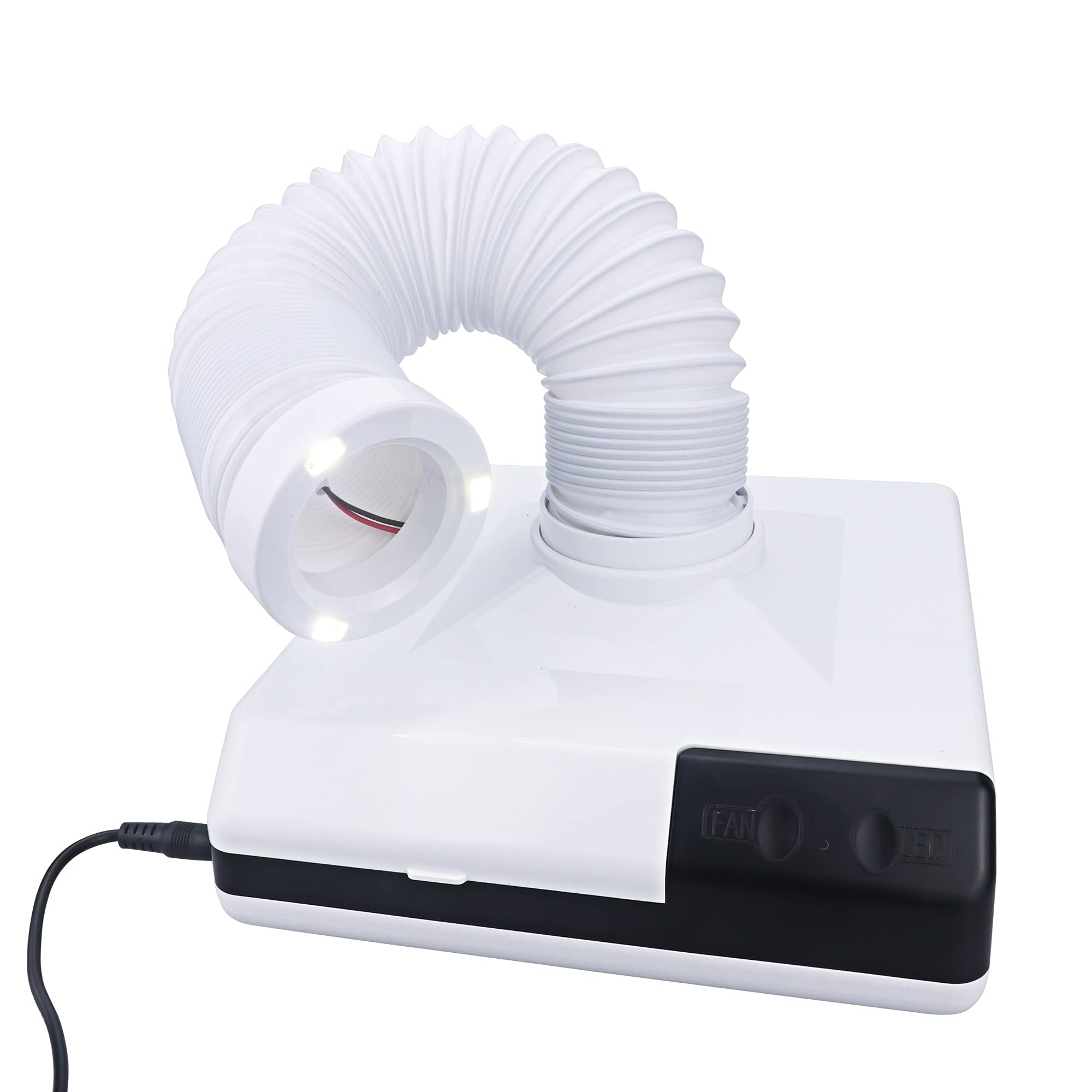 60W Dust Collector Fan Vacuum Cleaner Strong Power Dental Lab Nail Art Manicure Dust Clean Tool