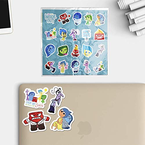 20 PCS Stickers Pack Inside Aesthetic Out Vinyl Colorful Waterproof for Water Bottle Laptop Bumper Car Bike Luggage Guitar Skateboard