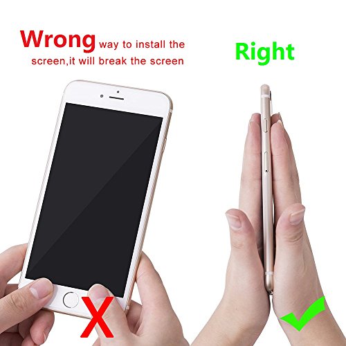 Brinonac Screen Replacement for iPhone 8/SE 2020 4.7 inch LCD Digitizer Touch Screen LCD Replacement Screen Frame Assembly Full Set with Tools and Screen Protector (Black)