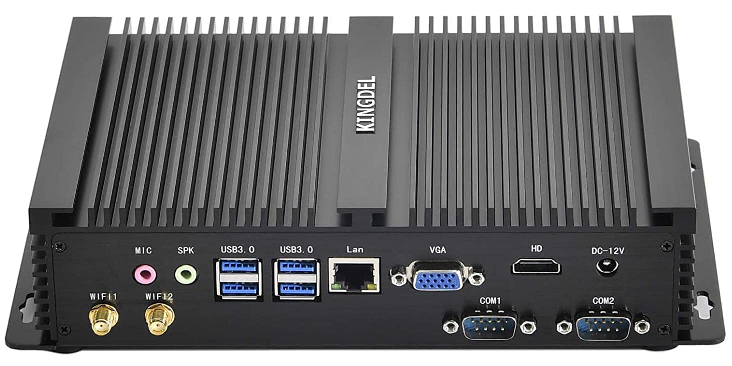 KINGDEL NC3000 Mini PC,Core i5-8250U Mini Desktop Computer,8GB DDR4 RAM 512GB SSD,3.4GHz Max Turbo Frequency,Gigabit Ethernet/4K Decoding