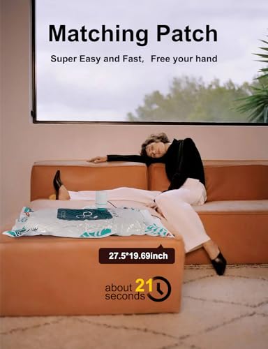 12 Pack Vacuum Storage Bags, with Electric Air Pump and Hand Pump, Space Saver Vacuum Storage Bags, (2 Jumbo/2 Large/2 Medium/2 Small/4 Roll)