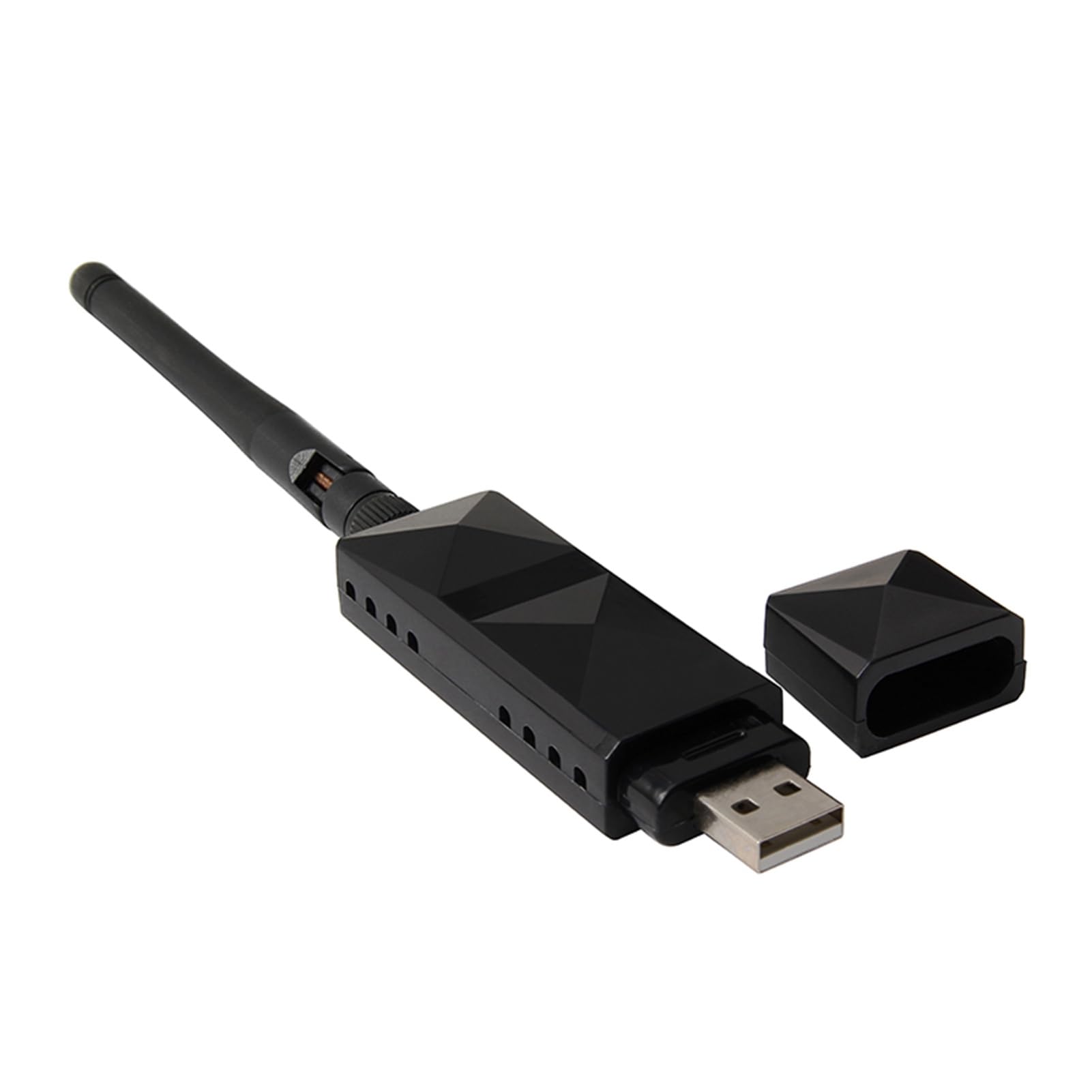 Dilwe AR9271 USB Adapter, NetCard Detachable 2DBI Antenna Adapter for TV/PC Desktop Laptop