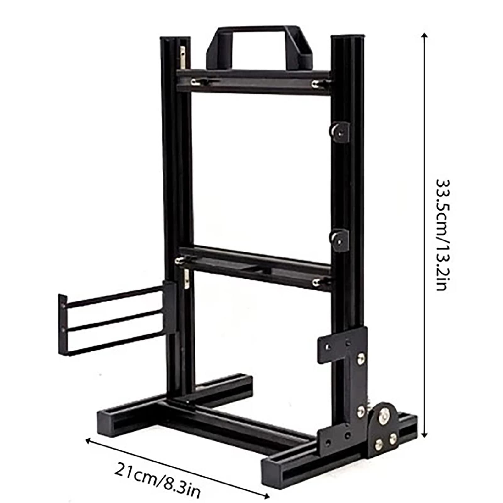 Mini ITX PC Test Bench Computer Water Cooling Open Frame Overclock Air Vertical Case Mini All Aluminum HTPC Support Graphics Card