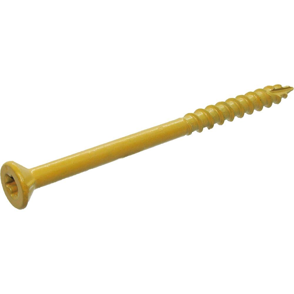 Primesource Building Products Inc Grip-Rite PrimeGuard Plus No. 9 S X 3 in. L Star Bugle Head Deck Screws 25 lb - Case of: 1