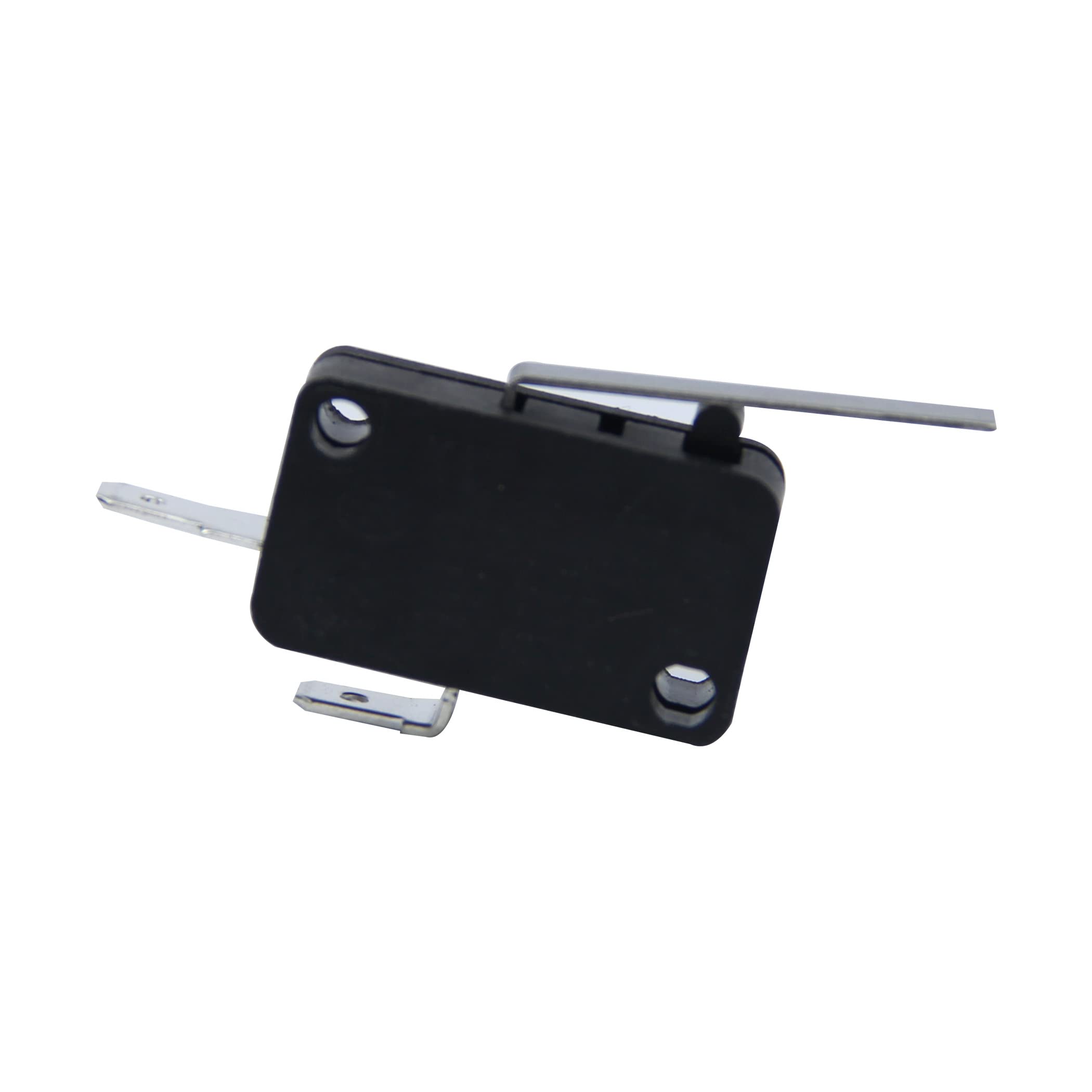 2 Packs SZM-V01-2FA-33 Refrigerator Dispenser Switch Compatible with LG Refrigerator 6600JB3001C 6600JB3001E PS3529276 PS8259956 WR23X10171 WR23X10224,Terminal Width 3/16'' (Normally Open) -Black